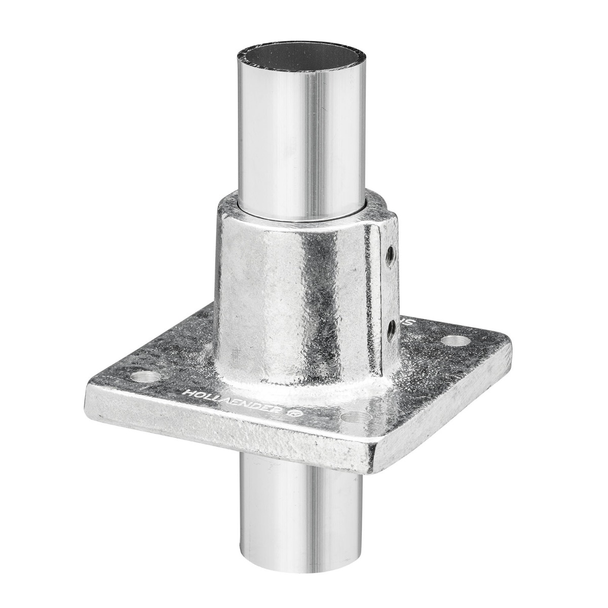 Aluminium Zware vierkante voetplaat