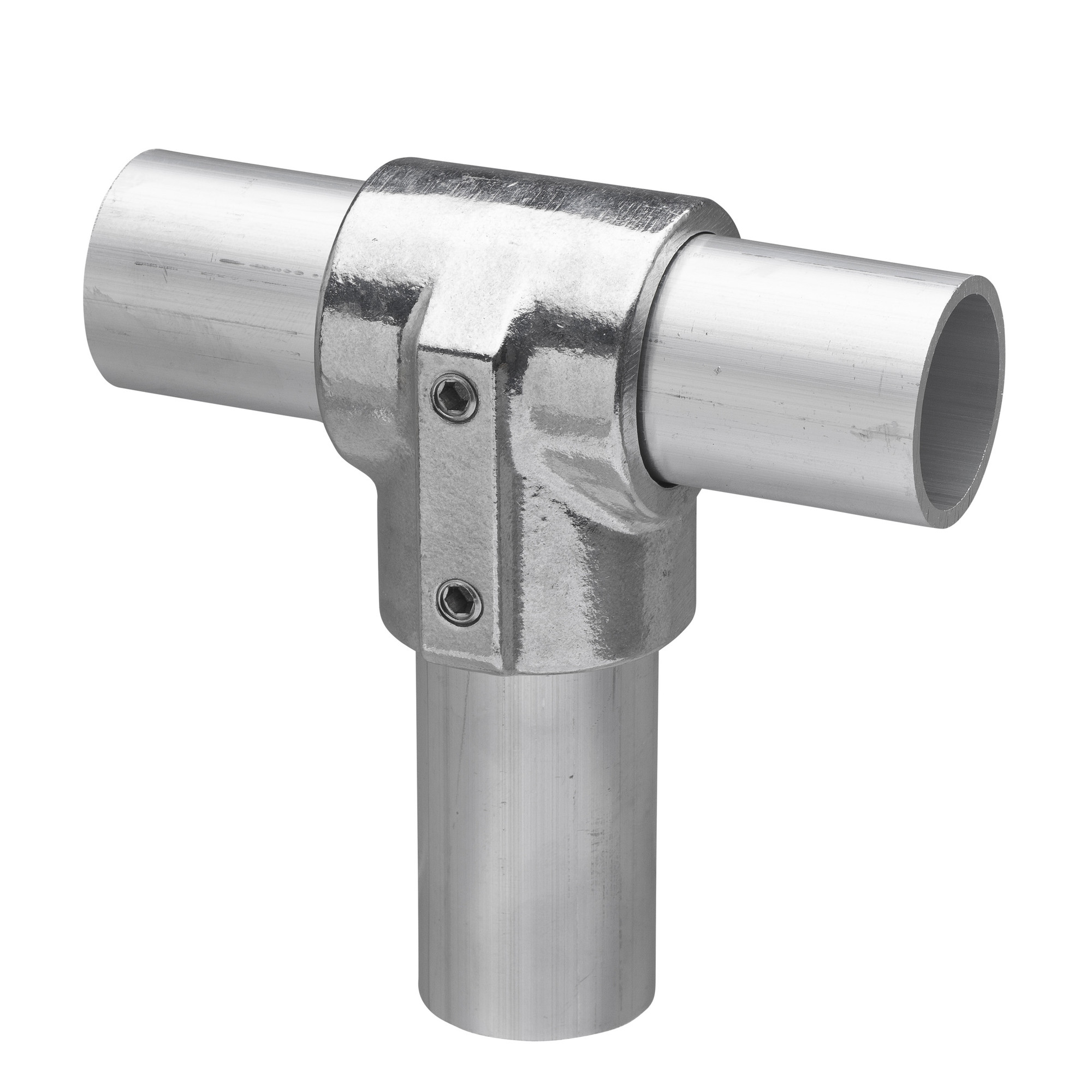 Buiskoppeling Kort T-stuk Economic Ø 33 mm Aluminium